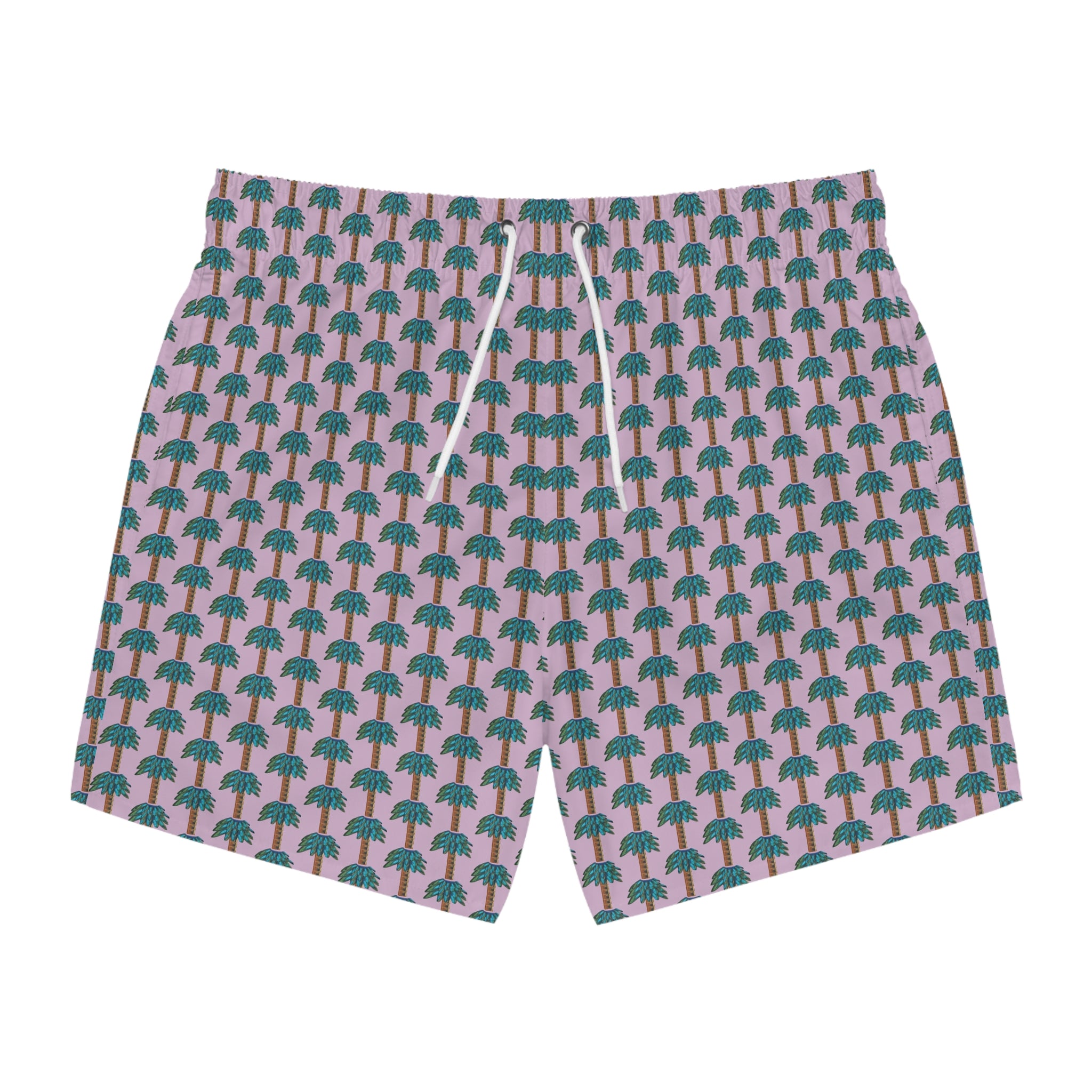 Tiki Palm Violet Swim Trunks – B.Maraffi Art and Home